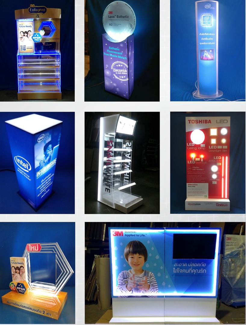 โรงงานออกแบบแปรรูปอะคริลิค รับทำอะคริลิคขึ้นรูปตามสั่ง Made to Order